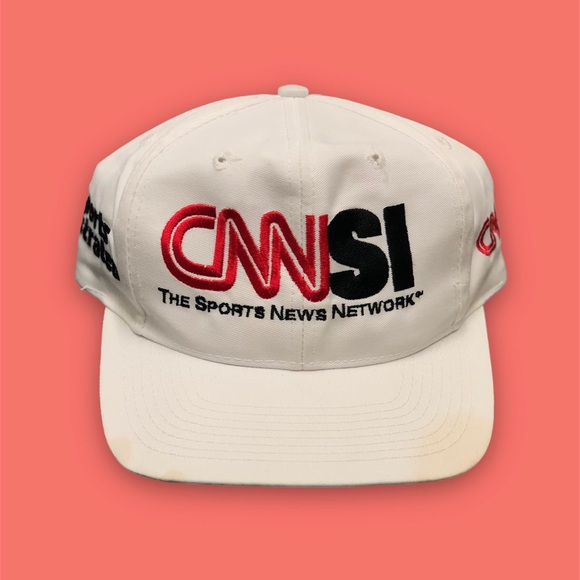 Vintage | Accessories | Vintage Cnn Sports Illustrated Snapback Mens ...